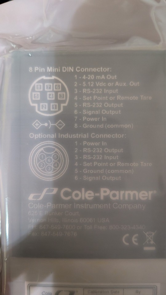 Cole-Parmer Precision Gas Flow Controller, 5 LPM, model 32907-69 | eBay
