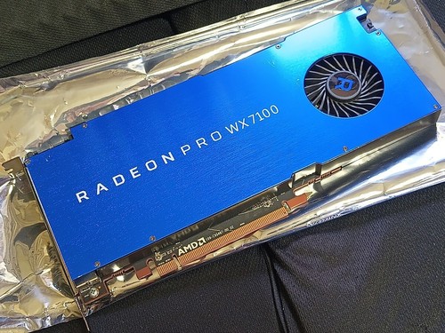 Radeon Pro Wx7100 Occasion Carte Graphique 1-Slot Cooling pour Haute ...