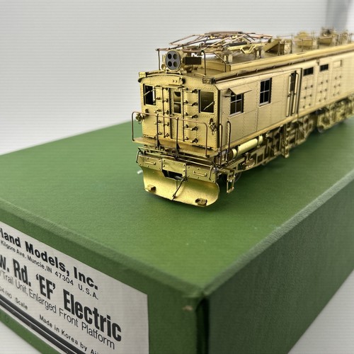 HO Scale Brass Overland Models Omi-6304 Milw. Rd ‘EF’ Electric Lead ...