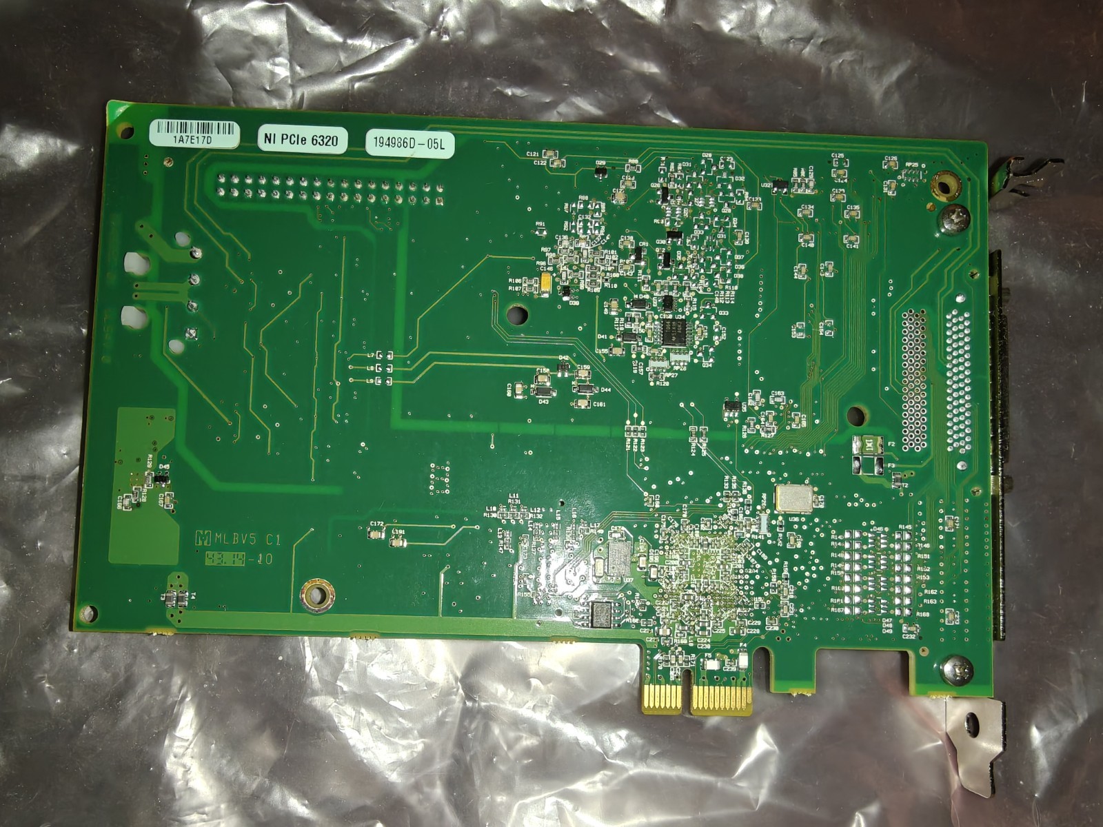 National Instruments PCIe-6320 X Series NI DAQ Card Multifunction