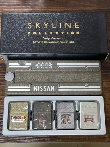 ZIPPO GT-R SKYLINE COLLECTION Skyline Collection 4-piece set Limited ...