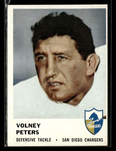 1961 Fleer #165 Volney Peters VG/G | eBay