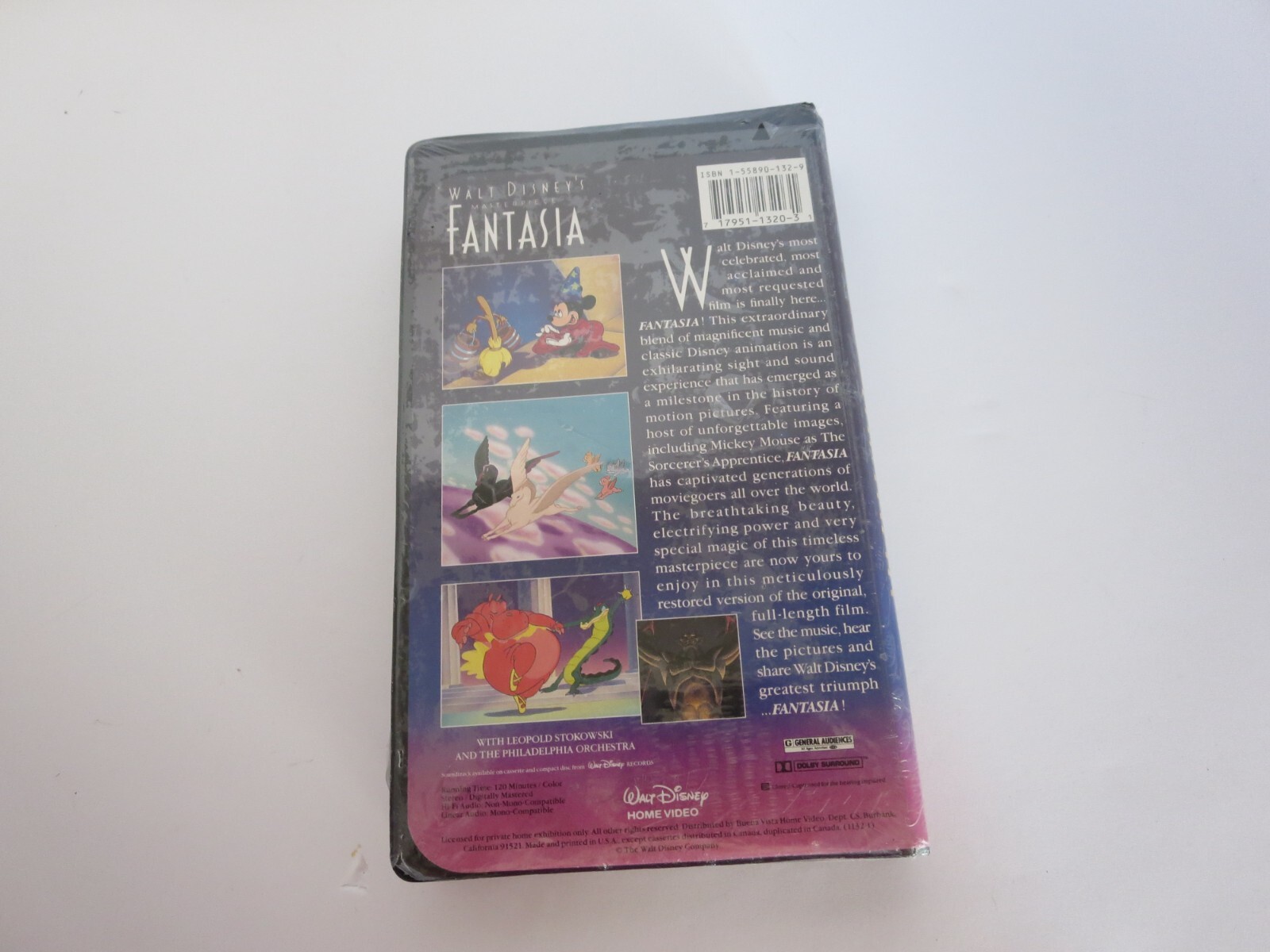 Walt Disney's Masterpiece Fantasia (VHS, 1991) for sale online | eBay