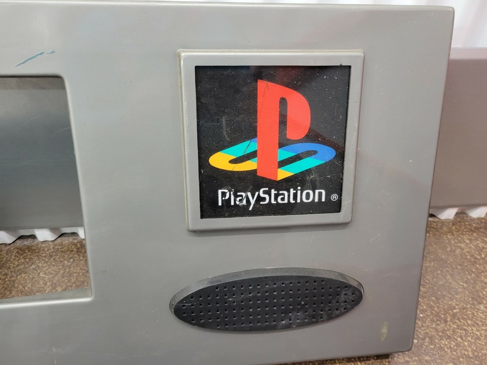 PlayStation Kmart Sears Kiosk Display Case Topper PS1 Vintage Display ...