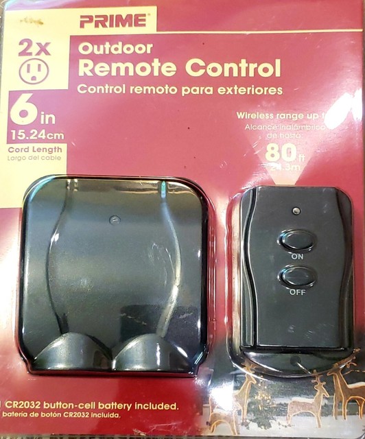 Utilitech Wireless Outdoor Remote Control Outlets 80ft Range 0357410 ...