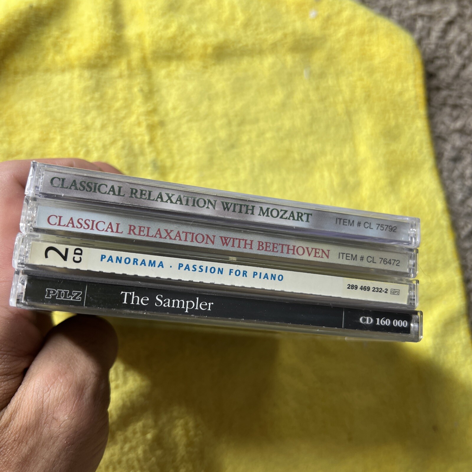 5 Cds Classical Relaxation With Ocean Sounds Mozart, Beethoven, Bach ...