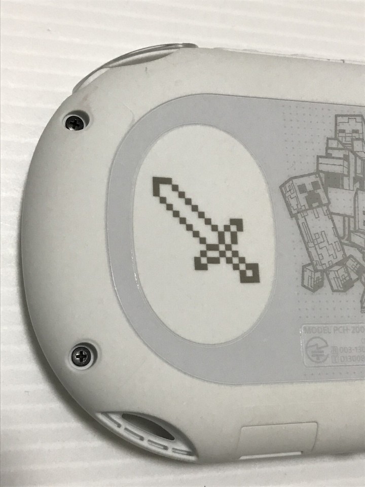 SONY PlayStation Vita PCH 2000 Minecraft Special Edition Near Mint w ...