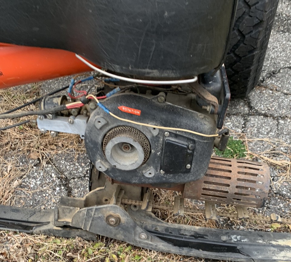 Chrysler sno runner Vintage 1979 Snow mobile Ski Bike Winter Sport ...