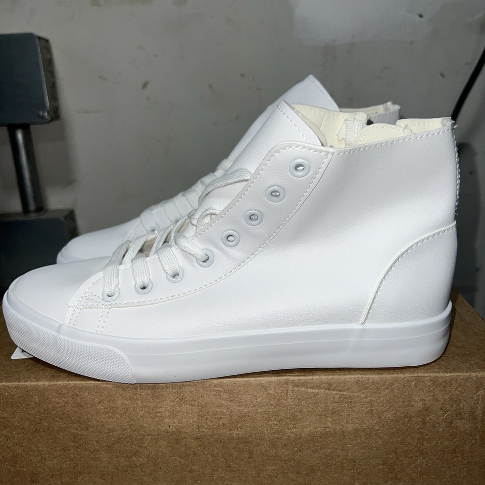 Athletic High Top ZY-K22127 Canvas Zip-Up Shoes Sneakers Womens, Size 8 ...