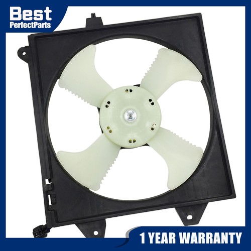 A/C Condenser Cooling Fan Assembly For 02-07 MITSUBISHI LANCER 2.0L L4 ...