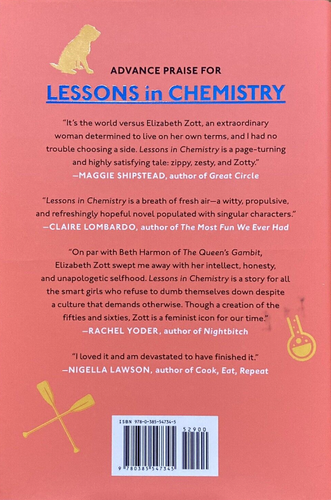 Lessons in Chemistry : A Novel by Bonnie Garmus (2022, Hardcover) Brand ...
