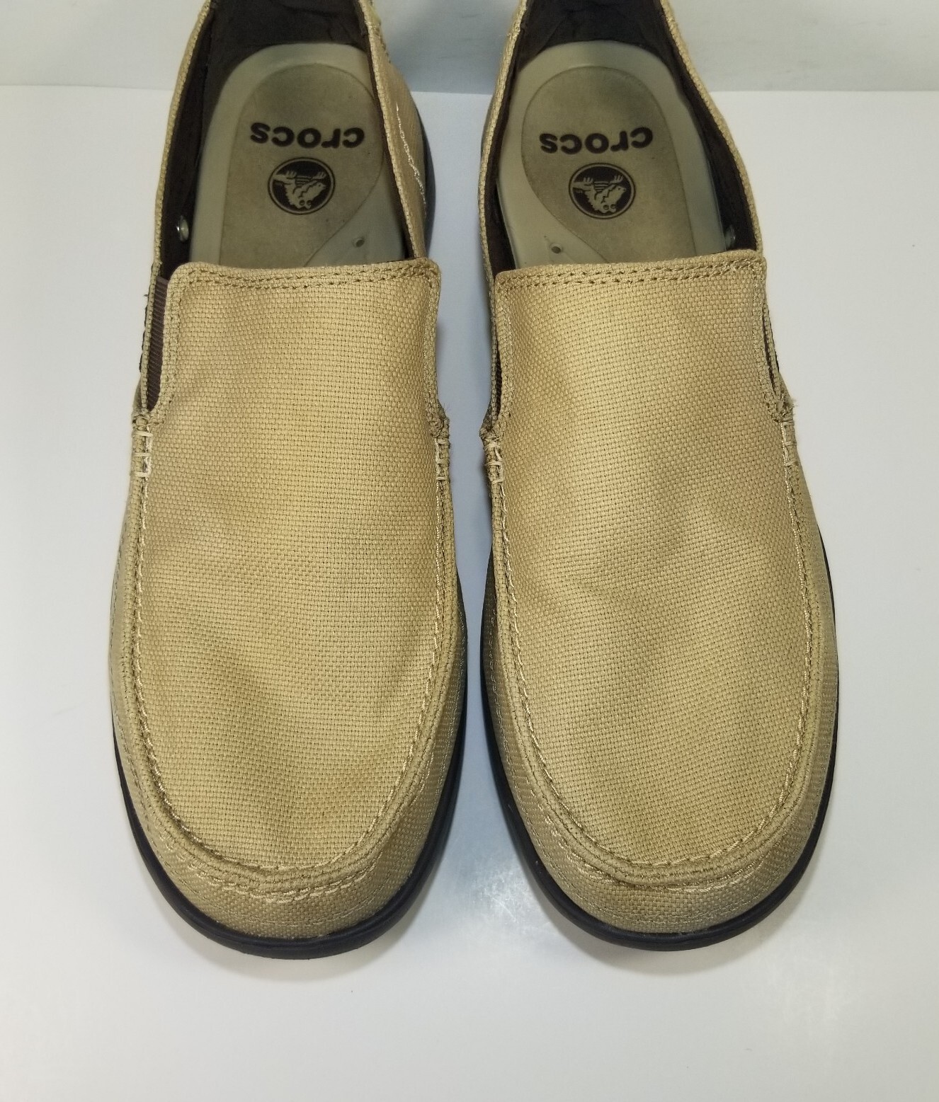 Crocs Walu Canvas Loafers Comfort Boat Shoes 11270 Kh… - Gem