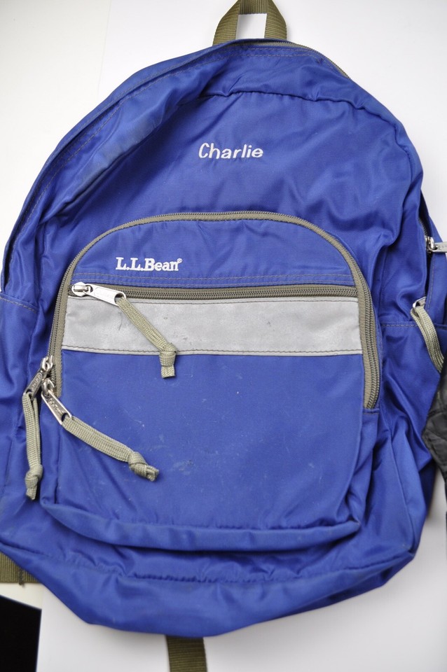 LL Bean Back Pack Small Size Charlie Monogram Classic & Unbranded | eBay