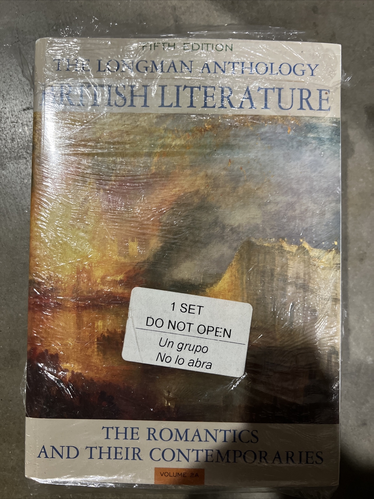Longman Anthology of British Literature, Volumes 2A, 2B, And 2C by ...