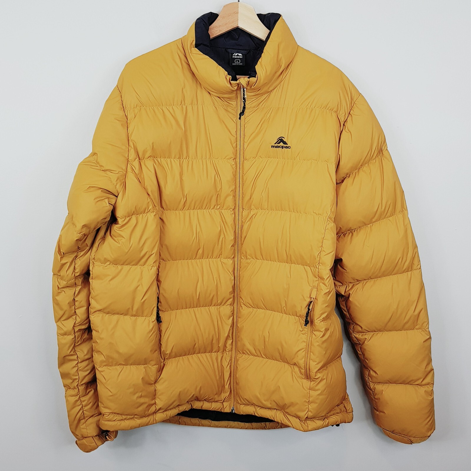 MACPAC Mens Size L Maple Colour Halo V2 Down Puffer J… - Gem