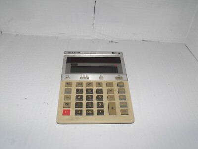 Vintage Sharp ELSI MATE EL-2128 Large Solar Cell Calculator | eBay UK