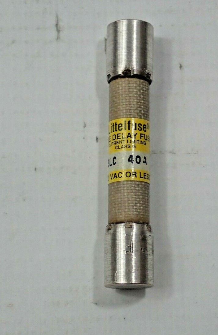 Littlefuse SLC 40 Time delay fuse class G 480VAC lot of 2 | eBay