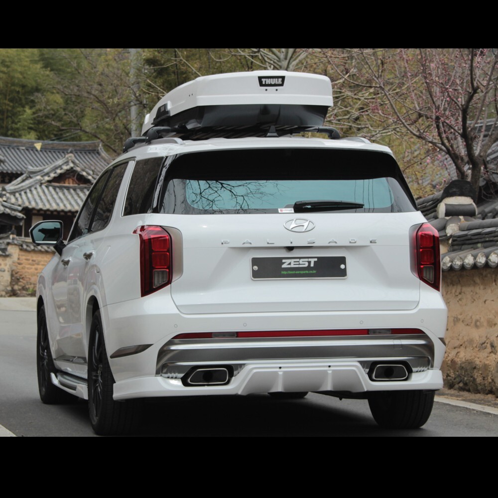 Front+Rear Lip Body kit Parts Unpainted For Hyundai Palisade ...