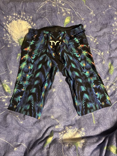Men’s TYR Venzo Genesis High Waist Swimming Tech Suit - Size 25 | eBay