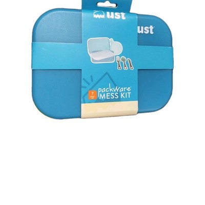 ust PackWare Mess Kit w/ Self Contained, BPA Free Compact Design Eating ...