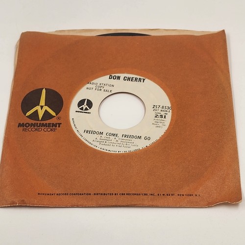 Lot of 7 Promo Vinyl Records 7" Early 1970's Various Genres with Paper ...