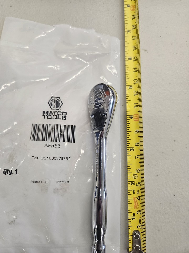 MATCO AFR58 1/4 INCH DRIVE RATCHET (BRAND NEW) 88 TOOTH | eBay