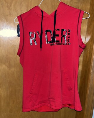 RYDER WEAR SERIAL NUMBER 12385-RW WOMENS SLEEVELESS HOODIE XL (B26) | eBay