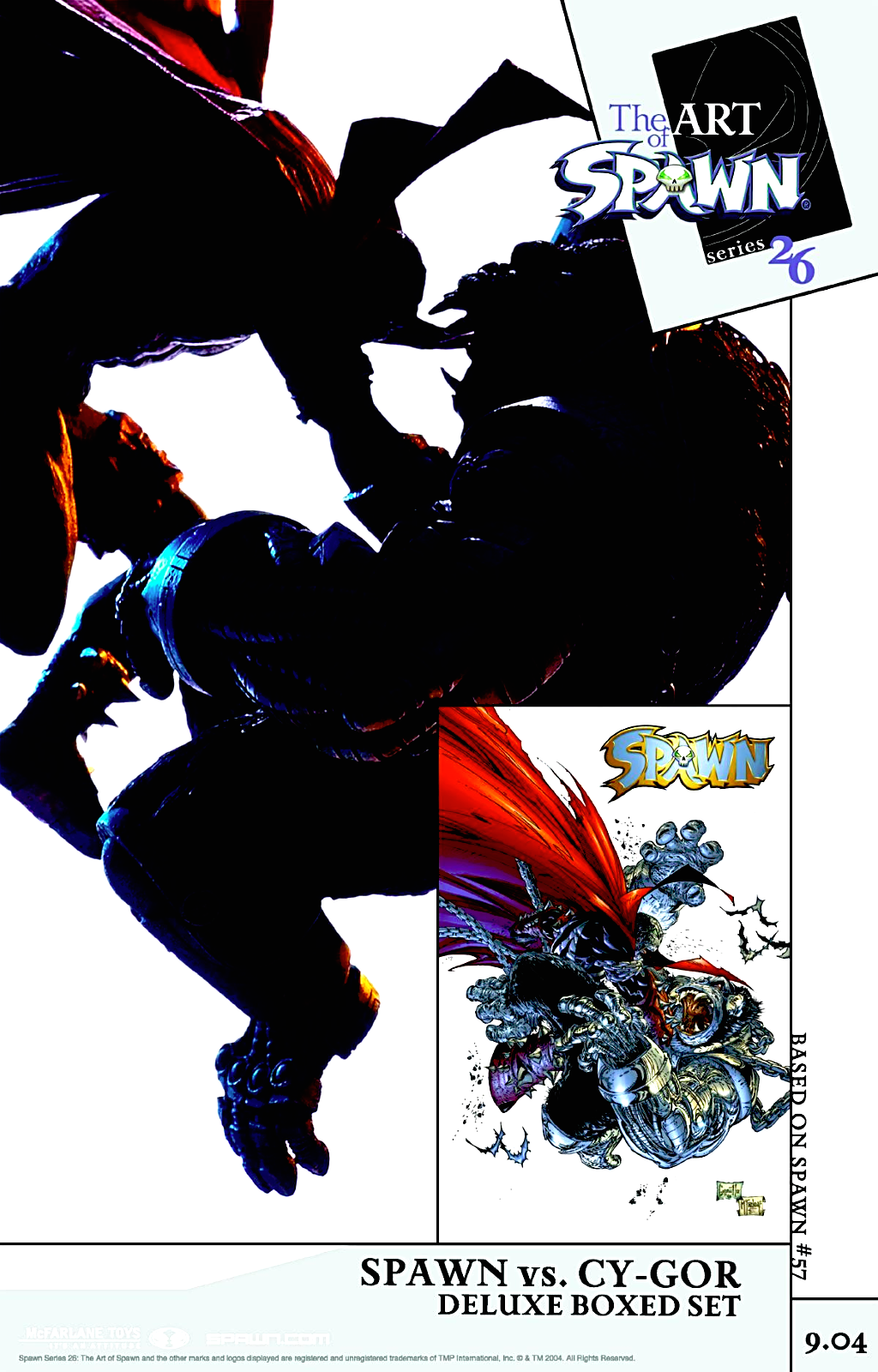 Spawn VS Cy-gor Cygor Deluxe Boxed Set Series 26 New 2004 McFarlane ...