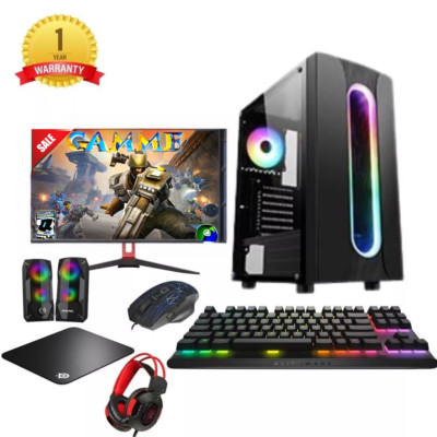 Fast Gaming PC Bundle Core i5 16GB Ram 1TB + 128GB SSD GT730 4GB ...