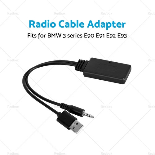 For BMW E90 E91 E92 Car Bluetooth-compatible Radio AUX Cable Adapter ...