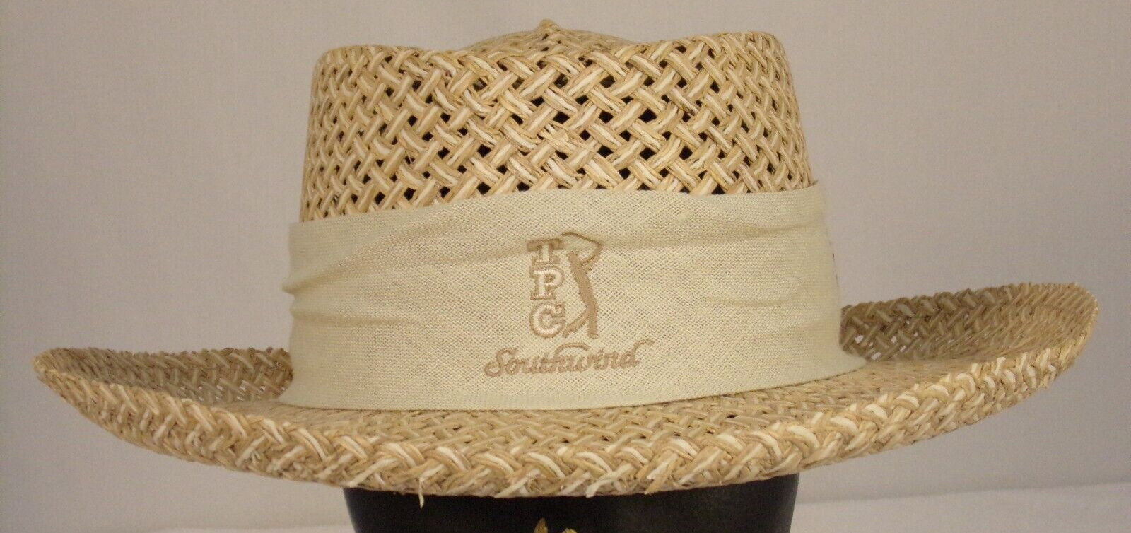 RARE TPC St Jude Classic Southwind Men’s Straw Hat Go… - Gem