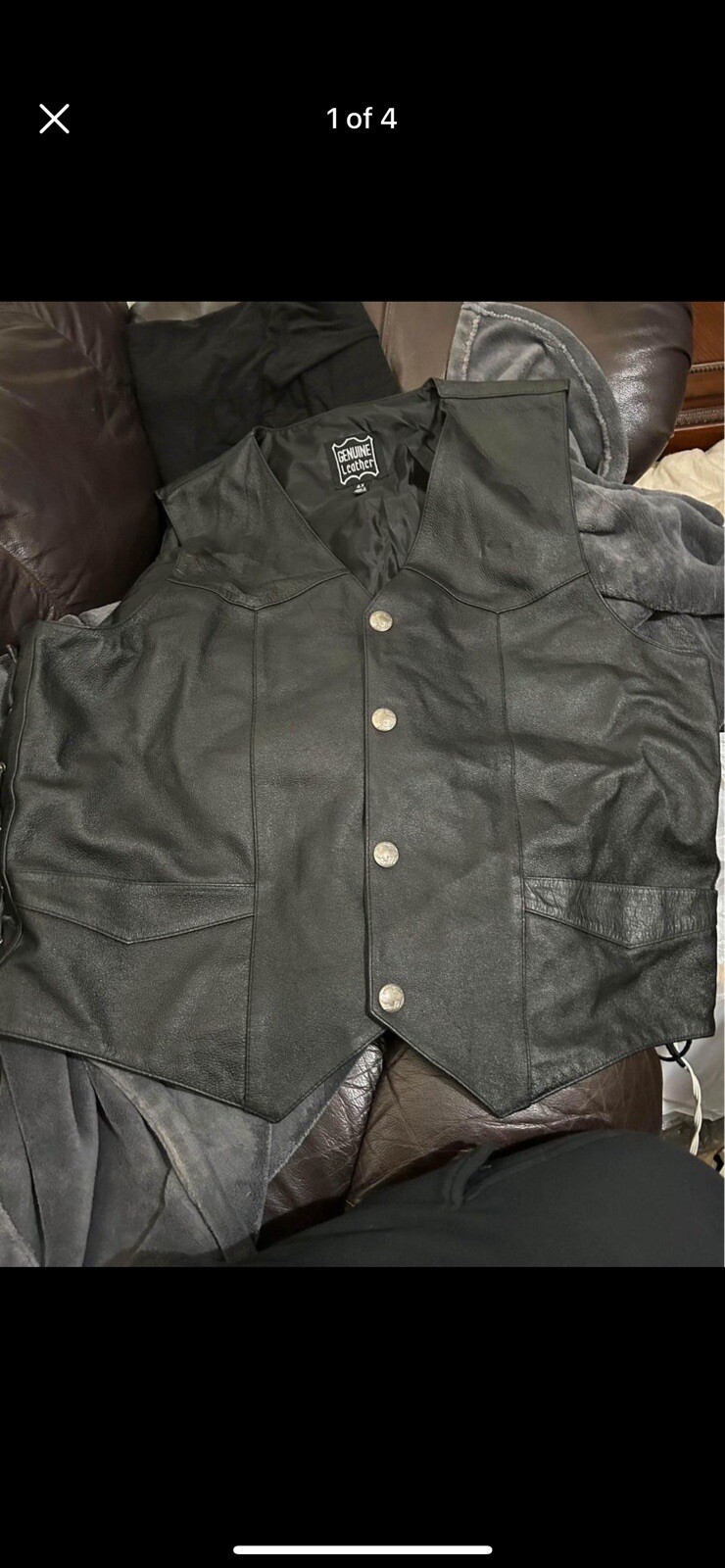 genuine leather jacket - Gem