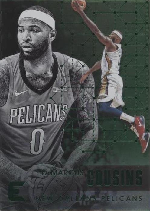 2017-18 Panini Essentials - DeMarcus Cousins #134 Green for sale online ...