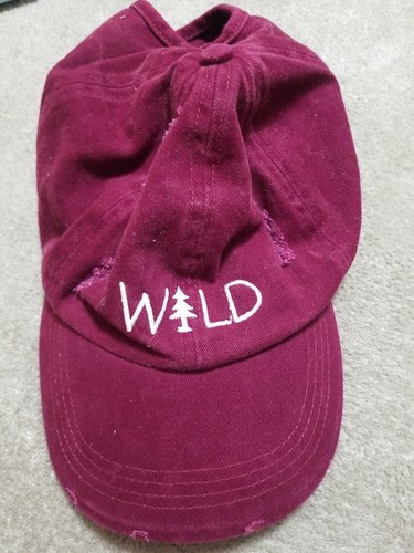 David and Young Maroon WILD Baseball Cap Truckers Hat | eBay