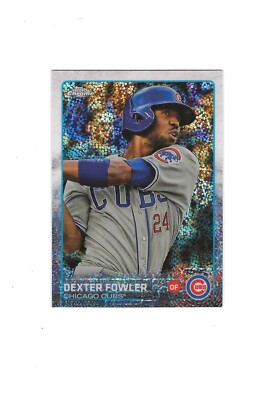 2015 Topps Chrome Update #US395 Dexter Fowler Sparkle Refractor | eBay