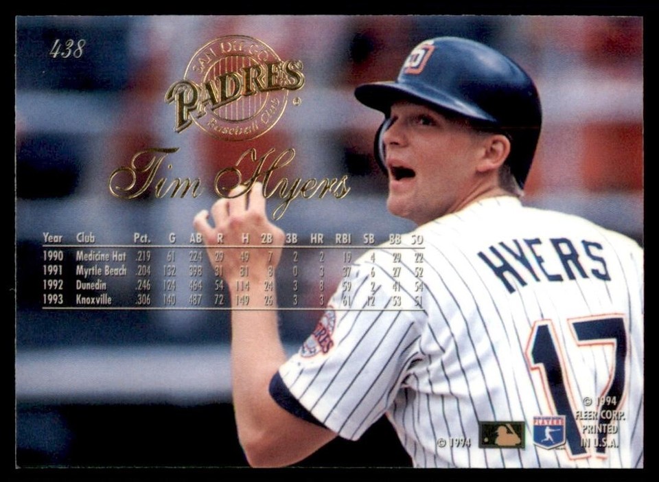 1994 Flair #438 Tim Hyers | eBay