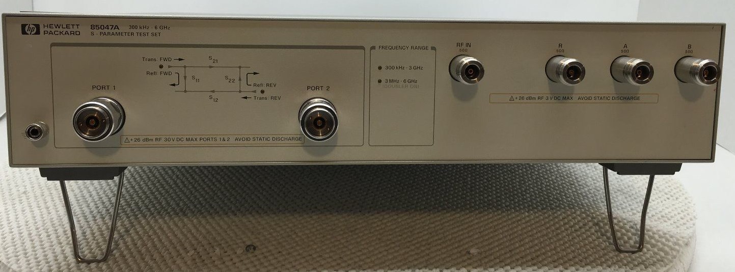 HP 85047A with Cables (300Khz to 6GHz) With Cal. Document. Due 03/25 | eBay