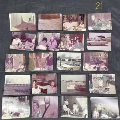 Vintage Photograph Master Mix Feeds Company Employees Family Silo Spill ...