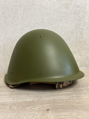USSR Helmet SSH68 Size 2 Genuine Soviet Russian Cold War Era Conical ...