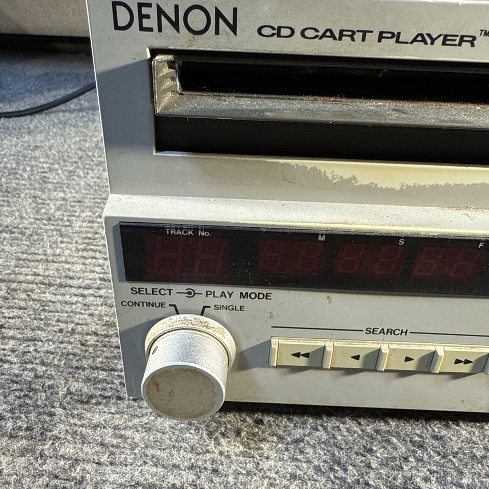 Denon DN-950FA Professional Audio CD Cart Player - Powers On | eBay