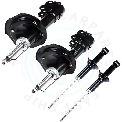 4x Fit For 2008-2014 Mitsubishi Lancer Front Rear Struts Shocks Left ...