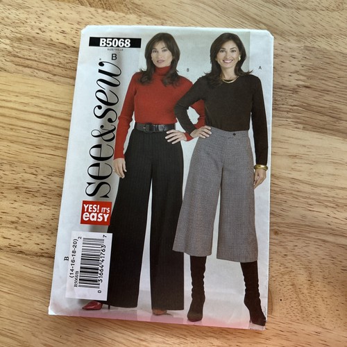 SEE & SEW B5068/B Women's Pattern size 14-20 Pants ~ Uncut | eBay