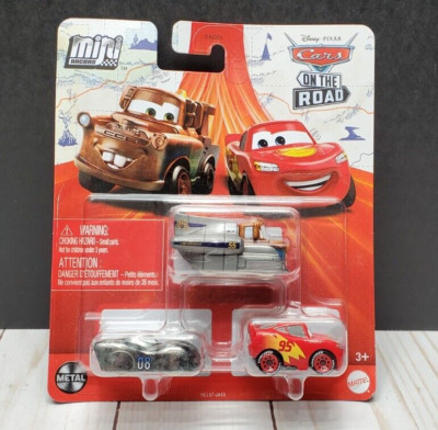Disney Pixar Cars On The Road Mini Racers Super Speed Mater Datz Jammin ...