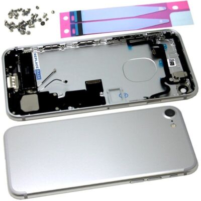 Rear Cover For Apple iPhone 7 No Logo Silver Housing Battery Assembly ...