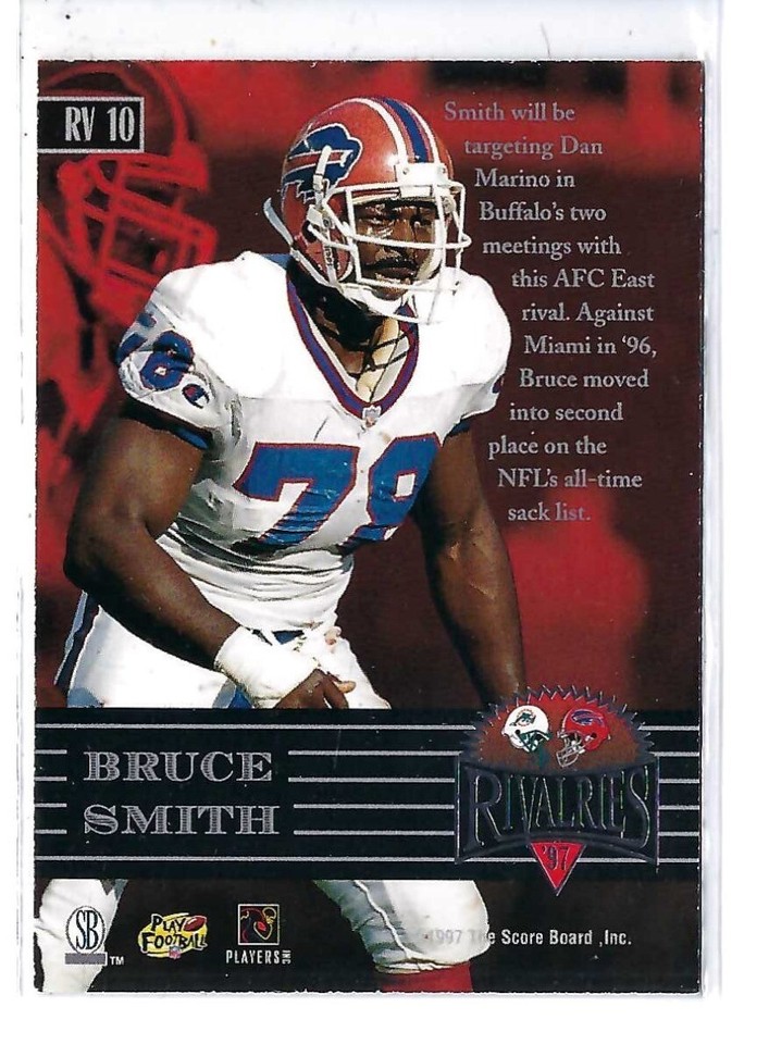 1997 Pro Line Rivalries Karim Abdul-Jabbar / Bruce Smith | eBay