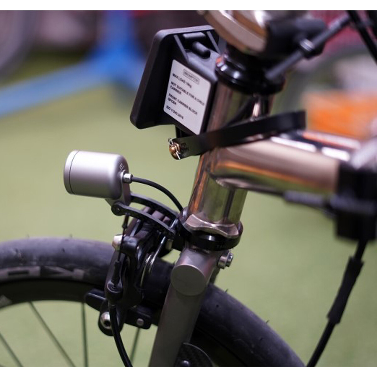 nov Rim dynamo set for Front Light (Silver / Black) novdesign[for ...