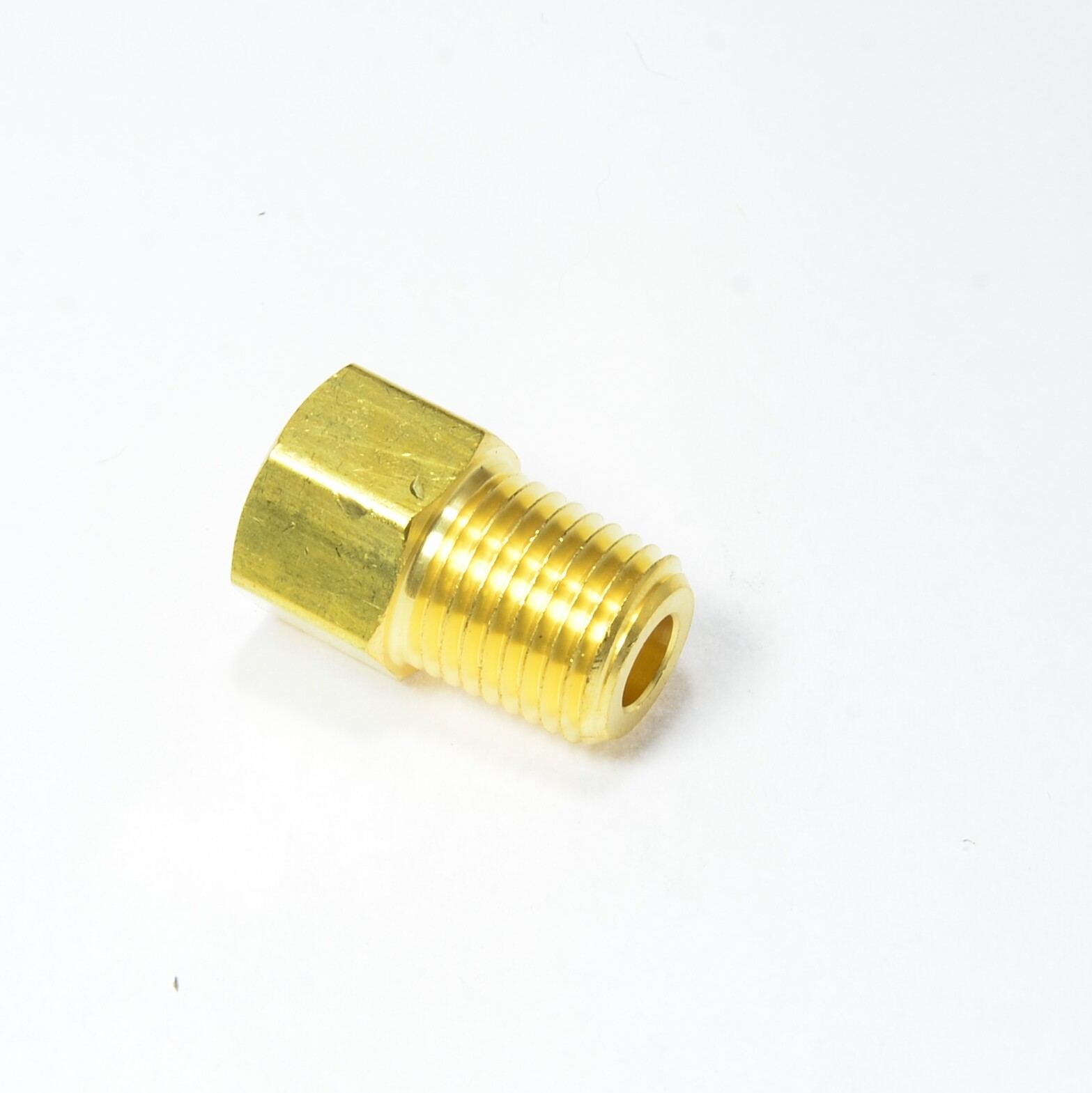 1/4 Sae 45 Female Flare to 1/4 Male Npt Pipe Adapter Fitting Propane ...