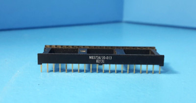 IC SOCKET, 40 PIN DIP SOCKET,M83734/10-013, AUGAT, 2 ROWS, GOLD PIN, | eBay