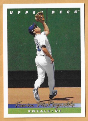KEVIN McREYNOLDS KANSAS CITY ROYALS #592 - UPPER DECK NM-MT 1993 | eBay