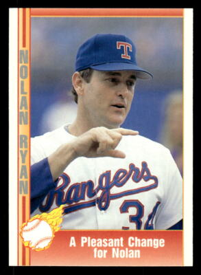 Nolan Ryan Pleasant Change for Nolan 1991 Pacific #55 | eBay